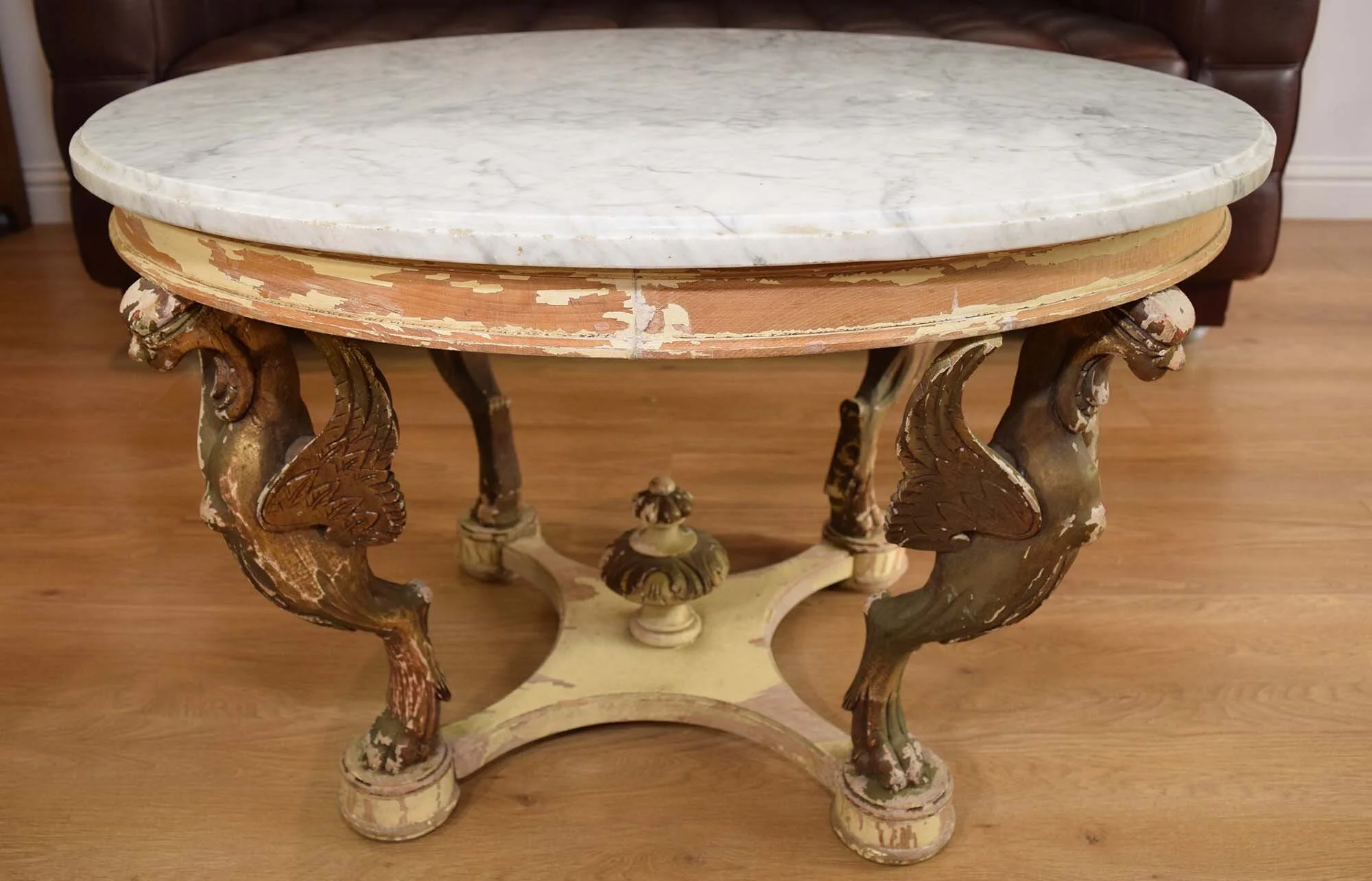 Early 20th Century marble top occasional table Ferreira Antiques